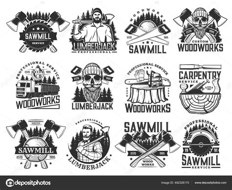 Forestry Logging Logo