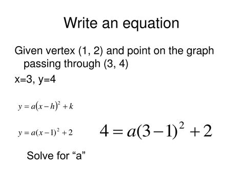 Ppt 6 6 Analyzing Graphs Of Quadratic Functions Powerpoint Presentation Id 2892845