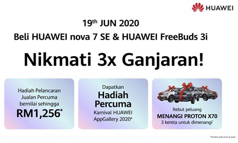 Smartphone G Paling Berbaloi Huawei Nova Se Hanya Rm Lengkap Ciri Hebat Isabel Koh