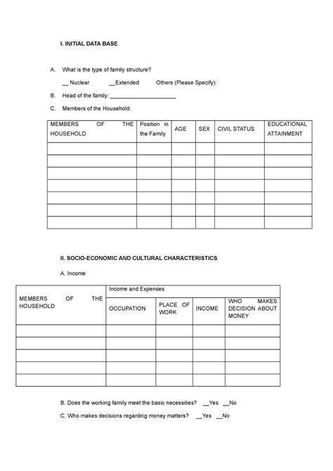 Idb Updated Initial Database For Chn Reference I Initial Data Base A What Is The Type Of