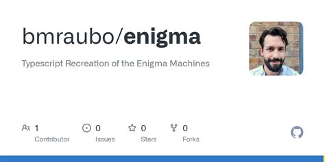 Github Bmrauboenigma Typescript Recreation Of The Enigma Machines
