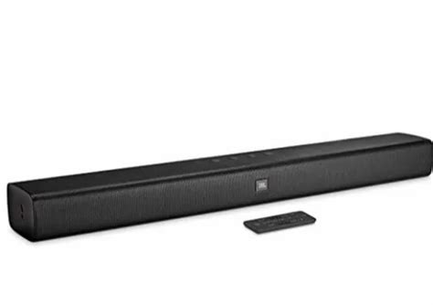 Black Jbl Bar Studio Wireless Soundbar With Built In Dual Bass Port For Home Theatre Model