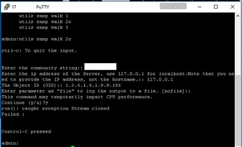 Cisco Callmanager Subscriber Snmp Not Work Cisco Community