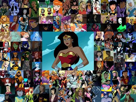 Fictional Females Dc Female Characters Comic Collection Fiction