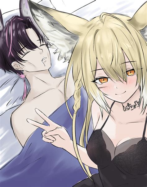 Runyo Yale12312 Suzurans Father Arknights Vulpisfoglia Arknights Arknights Satisfied