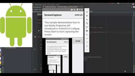 screen capture avec media projection api youtube