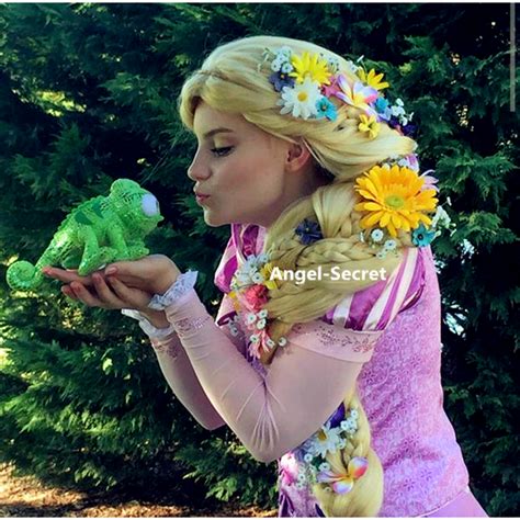 Rapunzel Wg Tangled Rapunzel Cosplay Adult Costume Women