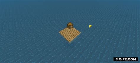 Сложное выживание на плоту в океане [1 19] Карты для Майнкрафт ПЕ на телефон