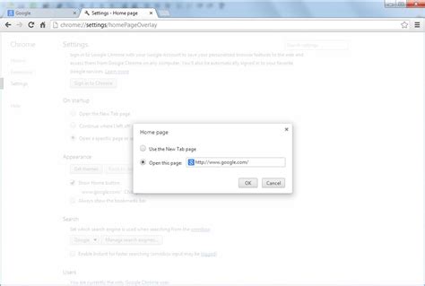 How To Change Default Homepage In Google Chrome It Megocollector Com