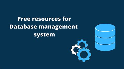 Best Free Resources To Learn Dbms Savvy Sravya