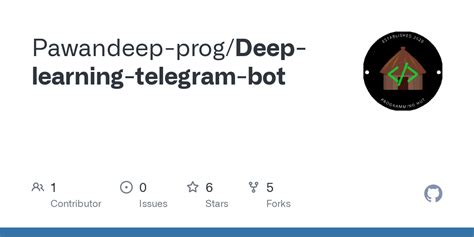 Deep Learning Telegram Botbotpy At Main · Pawandeep Progdeep