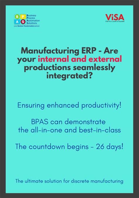 Business Process Automation Solutions Bpas On Linkedin Manufacturing Discretemanufacturing