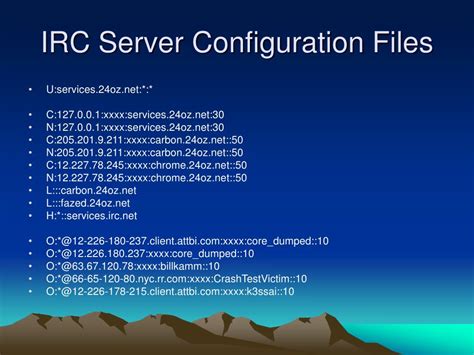 PPT IRC PowerPoint Presentation Free Download ID 4335501