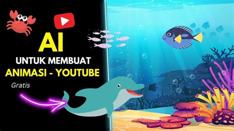 🔴 Dapat Uang Dengan Membuat Video Animasi Youtube Dibantu Ai Tutorial Membuat Animasi Youtube