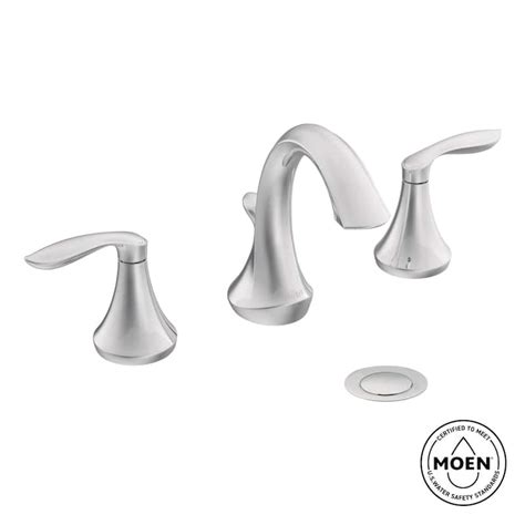 Moen Tv6420 Eva 1 2 Gpm Widespread Bathroom Faucet With Rough In Valve