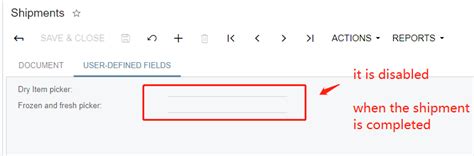 how to enable the user defined fields even when the whole document is completed community
