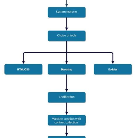 Flowchart Of The Application Development Process Download Scientific Diagram