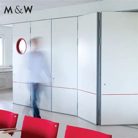 Mandw Soundproof Hotel Movable Retractable Folding Screen Sliding Door Partition Wall From China