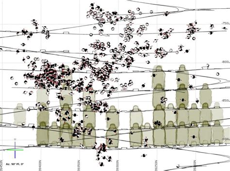 Using Microseismic Data To Identify Weak Geological Features