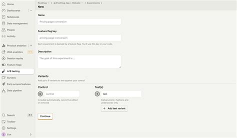 Getting Started With Experiments Docs Posthog Getting Started With Experiments Docs Posthog