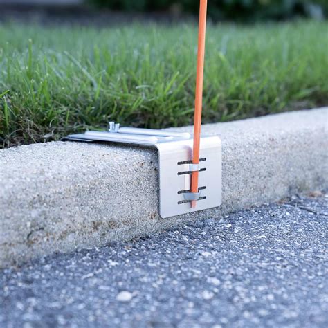 Curb Protector Snow Stake Marker Holder Driveway