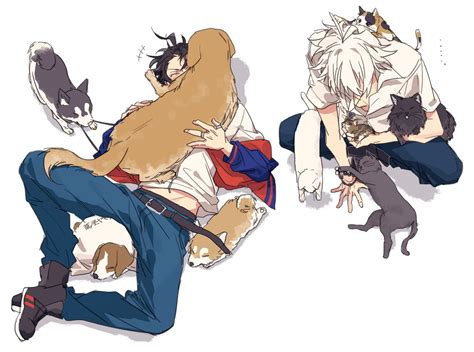 Yamada Ichiro And Aohitsugi Samatoki Hypnosis Mic Drawn By Hpkmygy