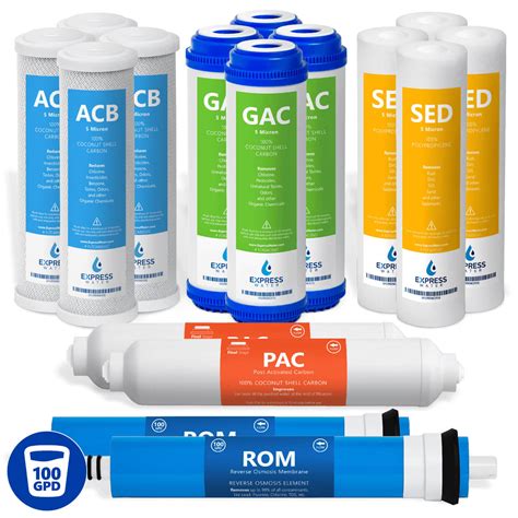 Ro System Filter Set Complete Water Filtration Solution Express Water