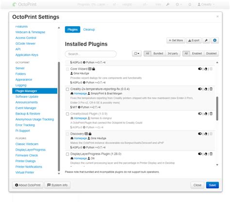 Creative Cloud Plugin Is Disabled Get Help Octoprint Community Forum