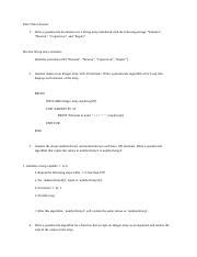 Pseudocode Guide Arrays Loops Functions Course Hero