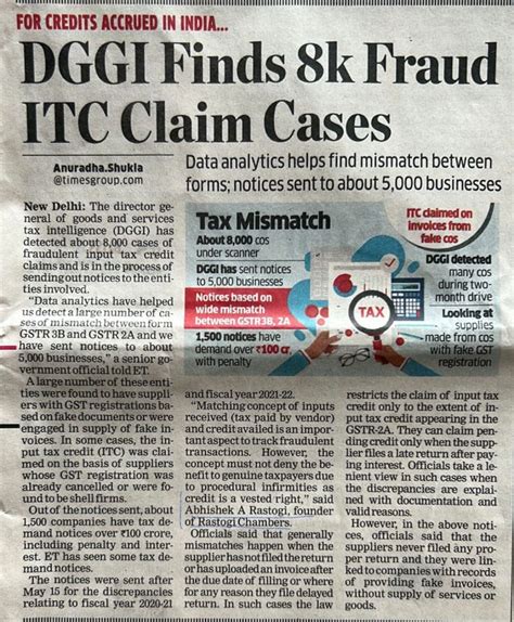 Abhishek A Rastogi On Linkedin Economic Times Covers My Views Mismatch Credit Denial Cannot