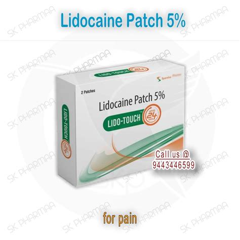 Lidocaine Plaster At ₹ 325piece Lidocaine Topical Patch 5 In Erode