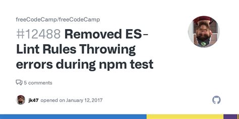Removed ES Lint Rules Throwing Errors During Npm Test Issue 12488 FreeCodeCamp FreeCodeCamp