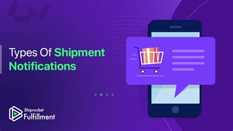 shipment notifications different types and importance shiprocket