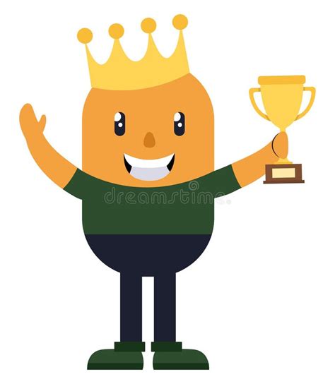 Homem Que Comemora A Vit Ria Ilustra O Ilustra O Stock Ilustra O