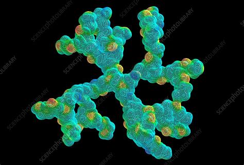 Dendrimer Molecular Structure Stock Image C030 9068 Science Photo Library