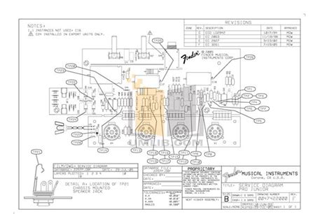 Fender Pro Schematic
