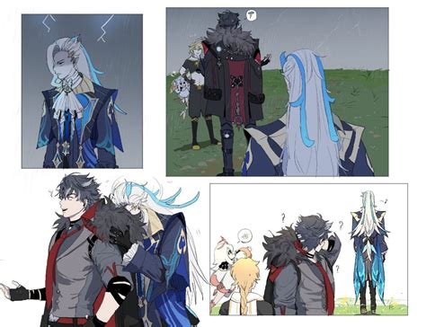 Пин от пользователя Калейдоскоп мыслей на доске Genshin Милые рисунки