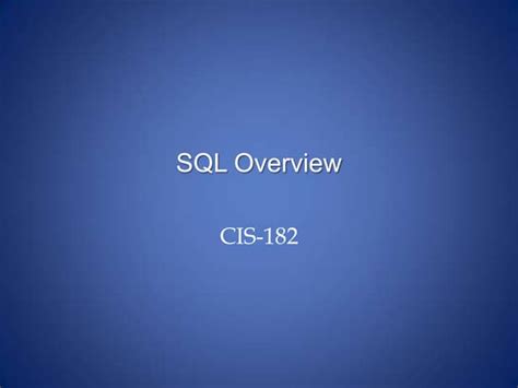 3 sql overview pptx
