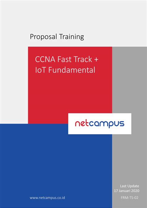 Pdf Ccna Fast Track Iot Fundamental Netcampus Dokumentips
