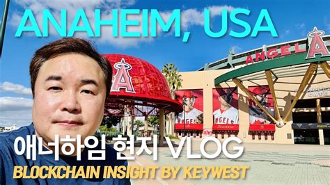 애너하임 현지 키웨스트 브이로그 Vlog In Anaheim By Keywest Nov 16 2023 Youtube