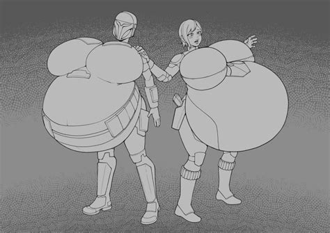 Rule 34 2girls Belly Big Belly Big Breasts Breasts Female Helmet Huge