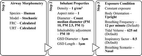 Model Input Parameters—multiple Path Dosimetry Model Download