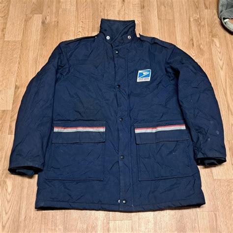 Jackets And Coats Vintage Usps Letter Carrier Navy Blue Parka Jacket