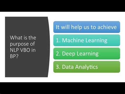 RPA Blueprism NLP VBO And Google Integration Service VBO Basics Q A YouTube