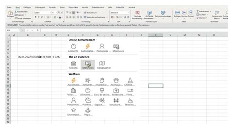 Excel Un Changement Dans Lutilisation DExcel