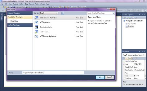 Membuat Program Menghitung Berat Badan Menggunakan Microsoft Visual
