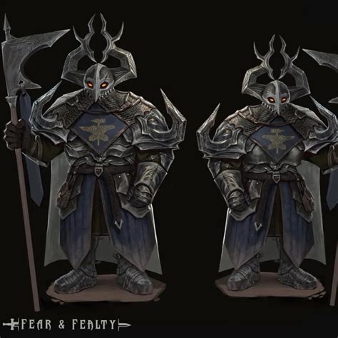 Dwarven City Guard Armor For An Upcoming Fantasy Mmorpg Made By Me
