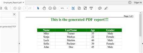 How To Easily Create A PDF Document In ASP NET Core Web API
