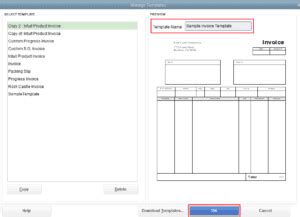 1 Quickbooks Invoice Templates — Method