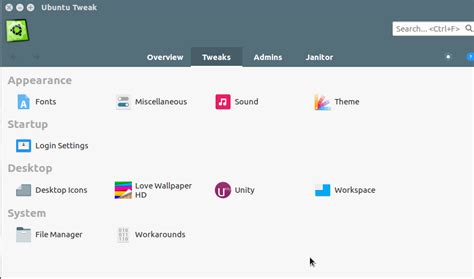 How To Install Ubuntu Tweak Tool In Ubuntu 1604 1704 ~ Be Open Source